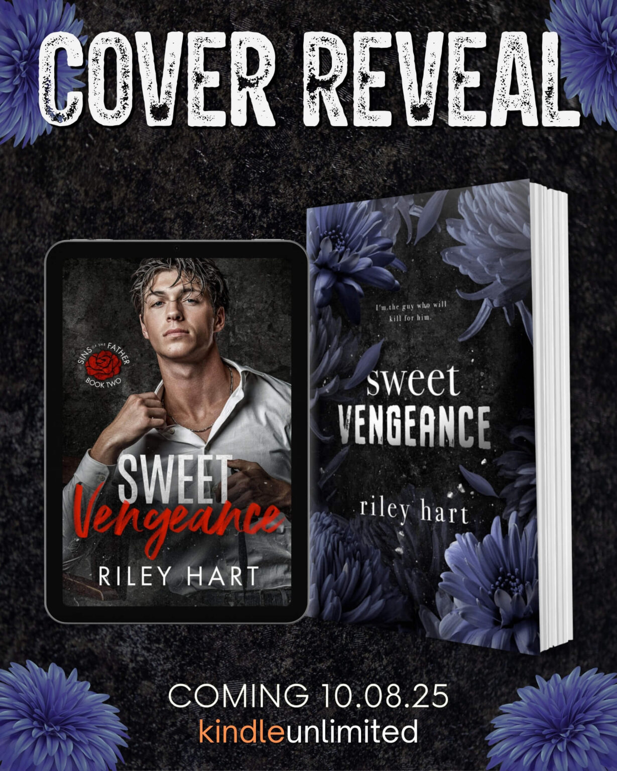 COVER REVEAL: Sweet Vengeance by Riley Hart | Never Hollowed By The Stare