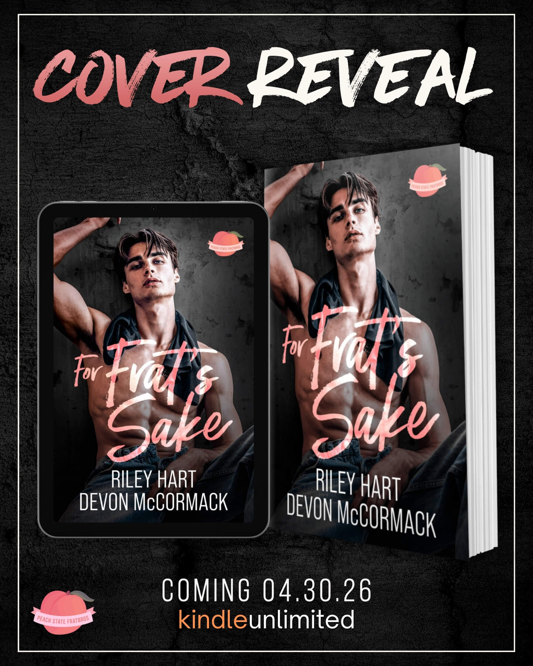 COVER REVEAL: For Frat’s Sake by Riley Hart & Devon McCormack – Never ...